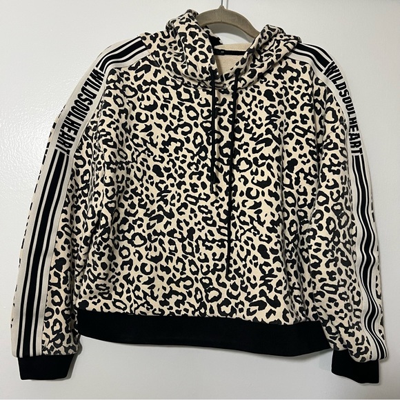 Moma | Tops | Moma Animal Print Hoodie Sz 4 | Poshmark